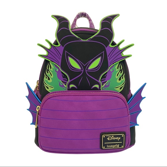 Loungefly | Bags | Loungefly Maleficent Dragon With Glow In The Dark ...